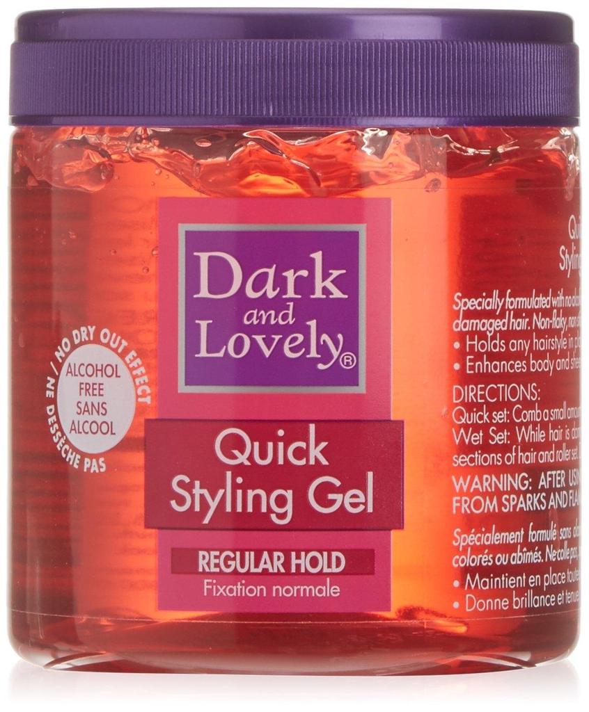 Buy Dark and lovely gel fixation normale quick styling sans alcool ...