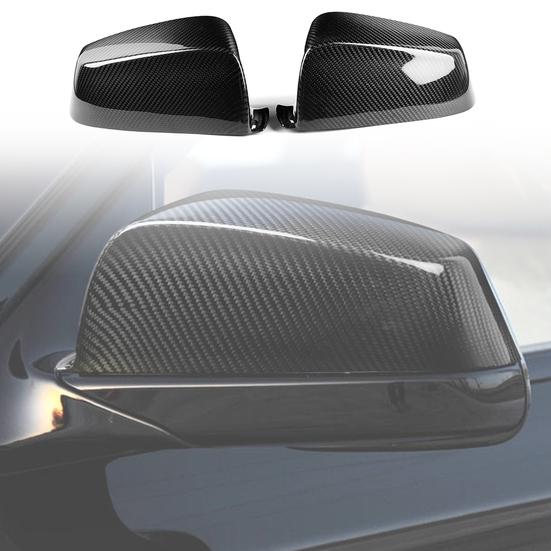 2Pcs Rearview Mirror Protective Cover Replacement Protective Carbon ...