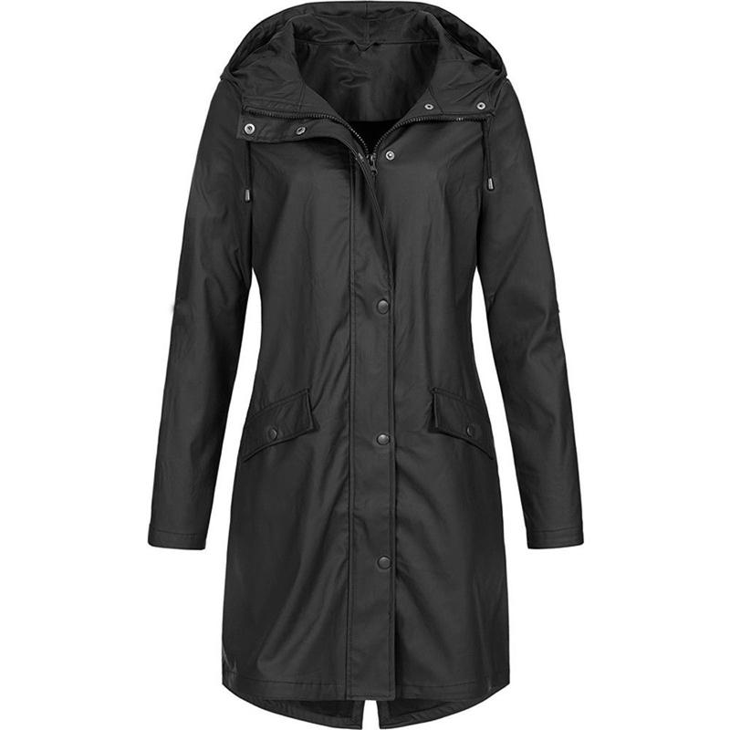 Buy Women 'S Raincoat Jacket Coat Transition Jacket Sunset Long Rain ...