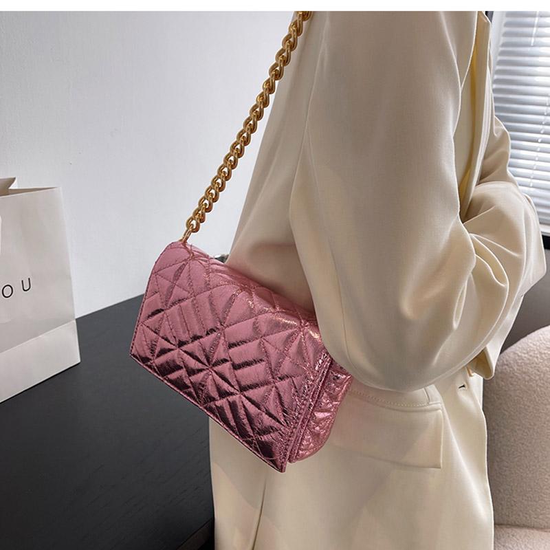 Buy Ins Chic Laides Silver Shoulder Bag Small Flap Bag Women Trendy ...