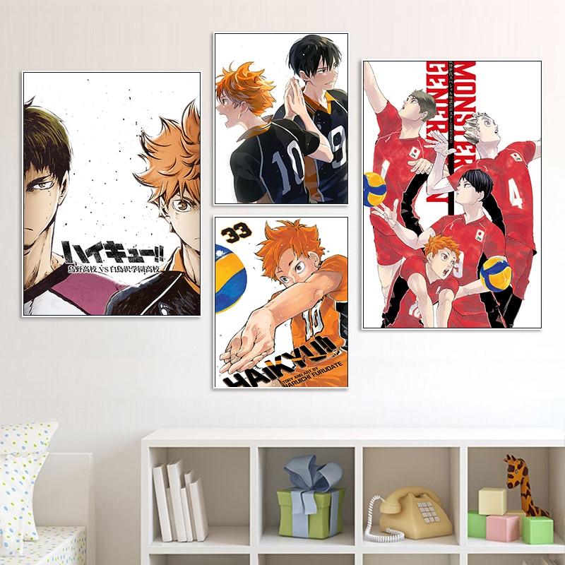 Home & Living Wall Decor Manga Wall Art Premium Art Print Anime Haikyu ...