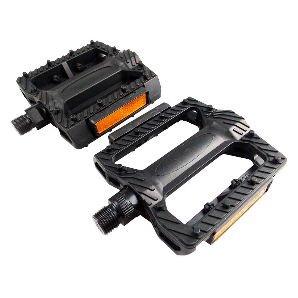 1 Pair Bicycle Paddles Non-slip Reflective Plastic MTB Road Bike ...