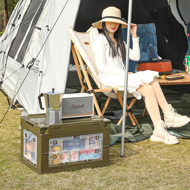 Buy Outdoor Camping Storage Box Car Box Plastic Thickened Portable ...