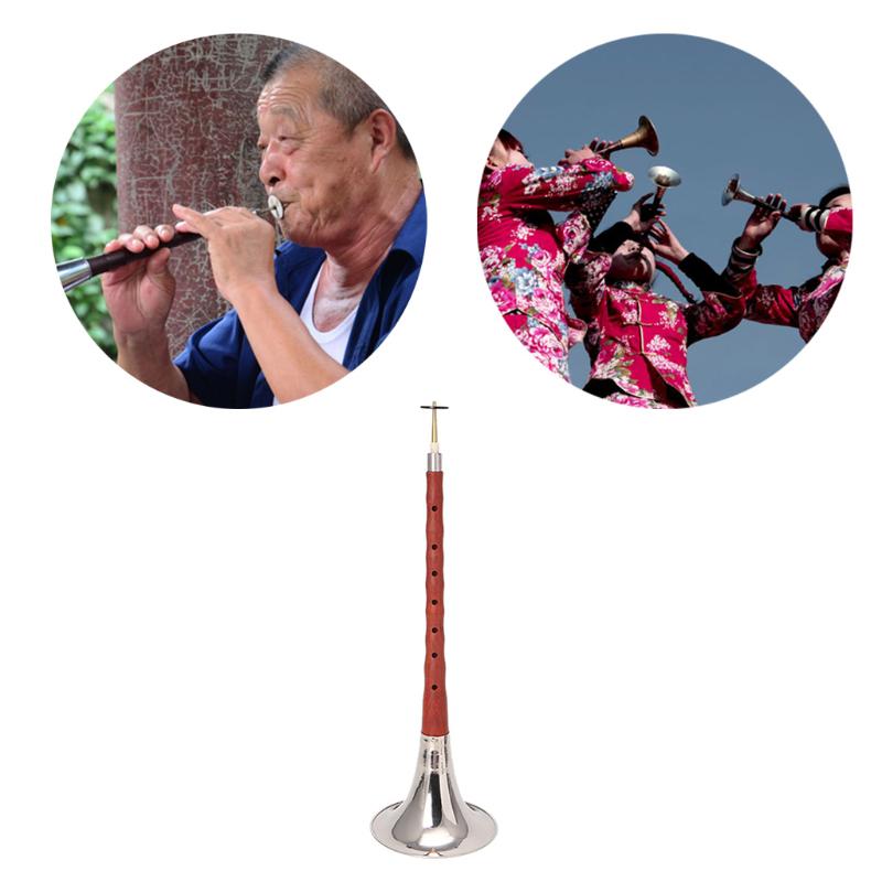Buy Chinese Folk Wind Musical Instrument Suona / Shanai Key of bB C D F ...