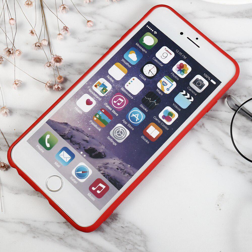 Buy Candy Red Color Phone Case For Iphone 5 5S Se 6 6s 7 8 Plus XS Max ...