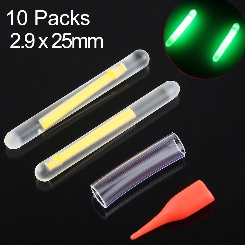 Buy 10 Packs OCEAN SUN Luminous Float Night Fishing Light Stick ...