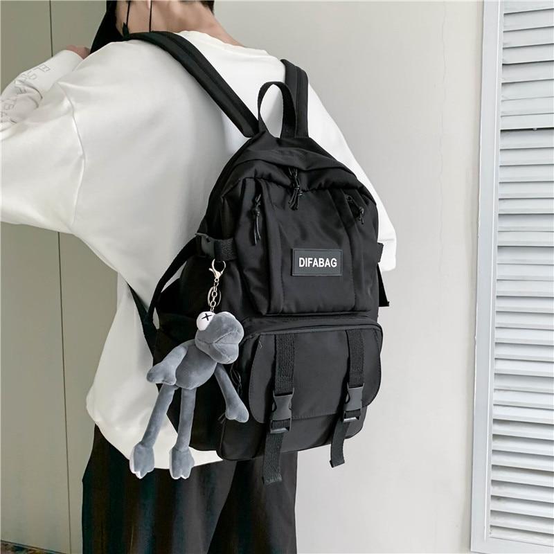 Buy Diehe Waterproof Nylon Women Backpack Female Large Capacity ...