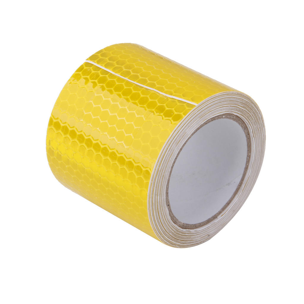 Buy Yellow High Intensity Reflective Tape Sticker Self Adhesive Vinyl ...
