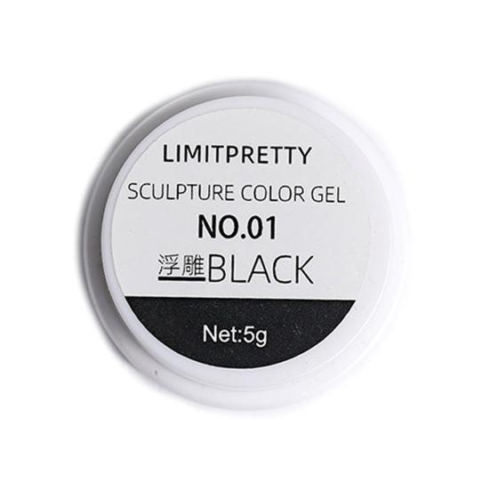 Buy 5g Delicate Long Lasting Embossed Effect Persistent 3D Drawing ...