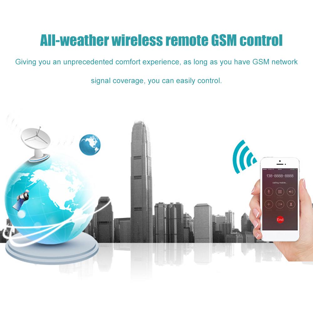 4 Channels GSM Wireless Mobile Phone Remote Control Switch Controller ...