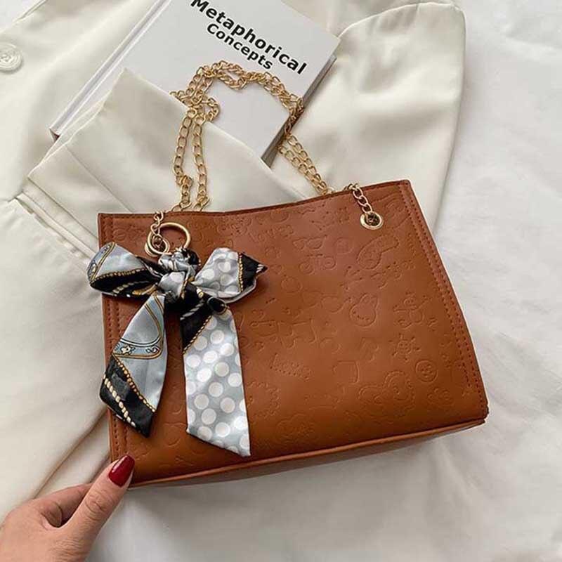 Buy Women 'S Bag 2021 Female Messenger Luxury Designer Handbag Solid ...