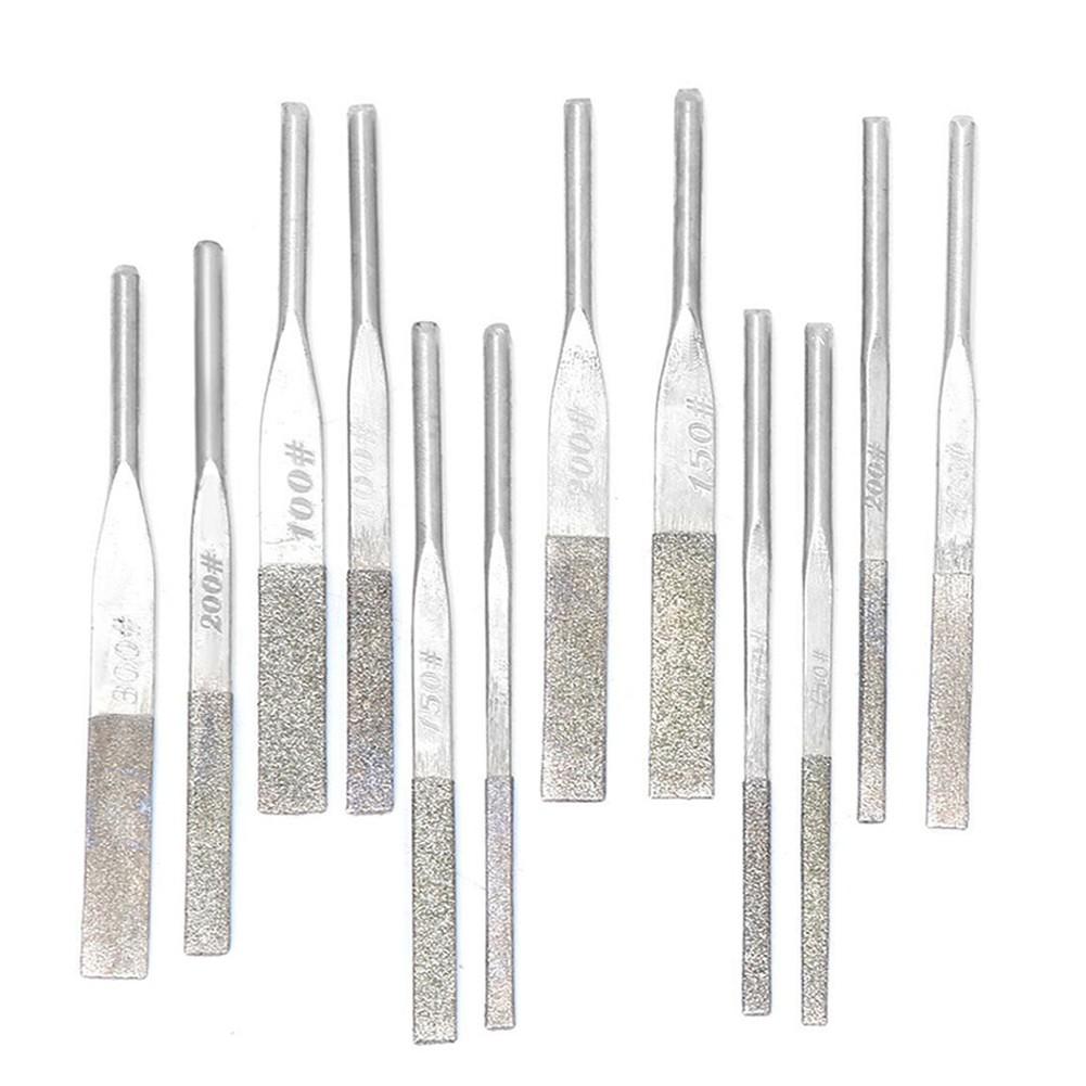Satın alın Flat File Length: 70mm Needles Shaft Taper Files Silver | Joom