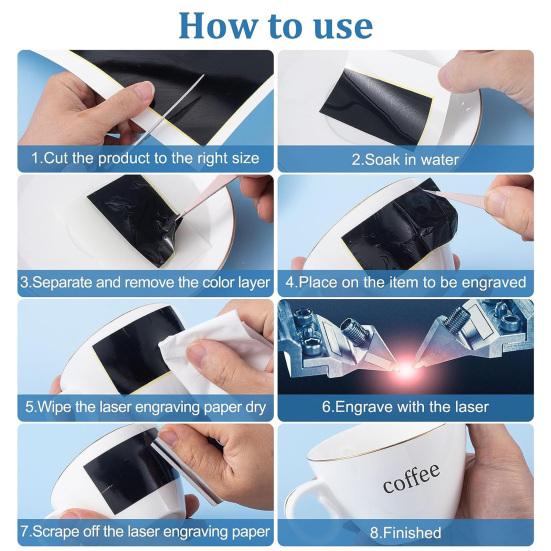 Engraving Marking Color Paper Efficiently Engrave On Metal Ceramics ...