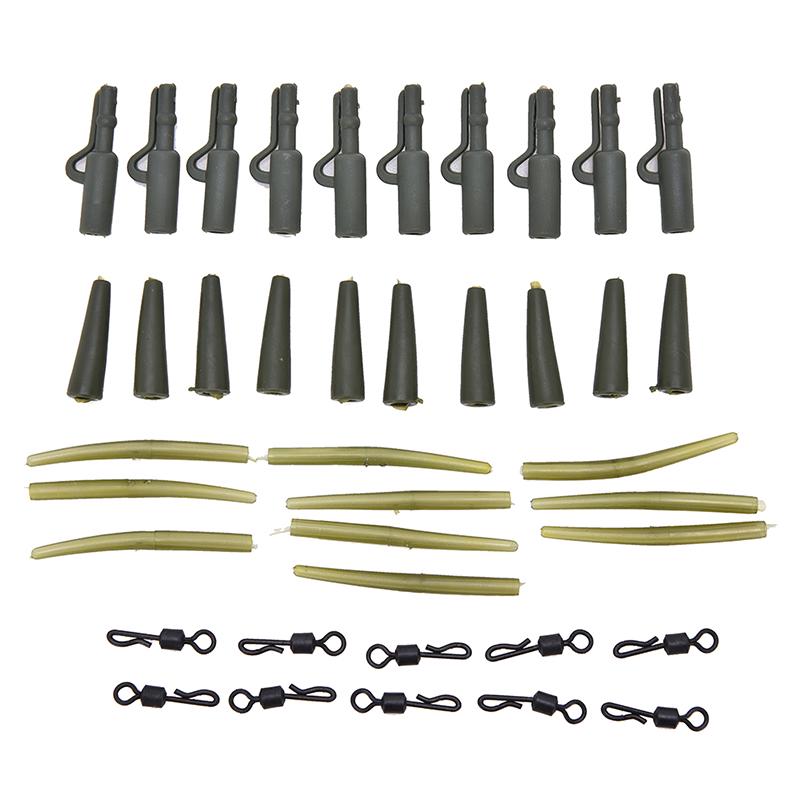 Buy 40Pcs Carp Fishing Lead Clips Quick Change Snap Clips And Tail ...