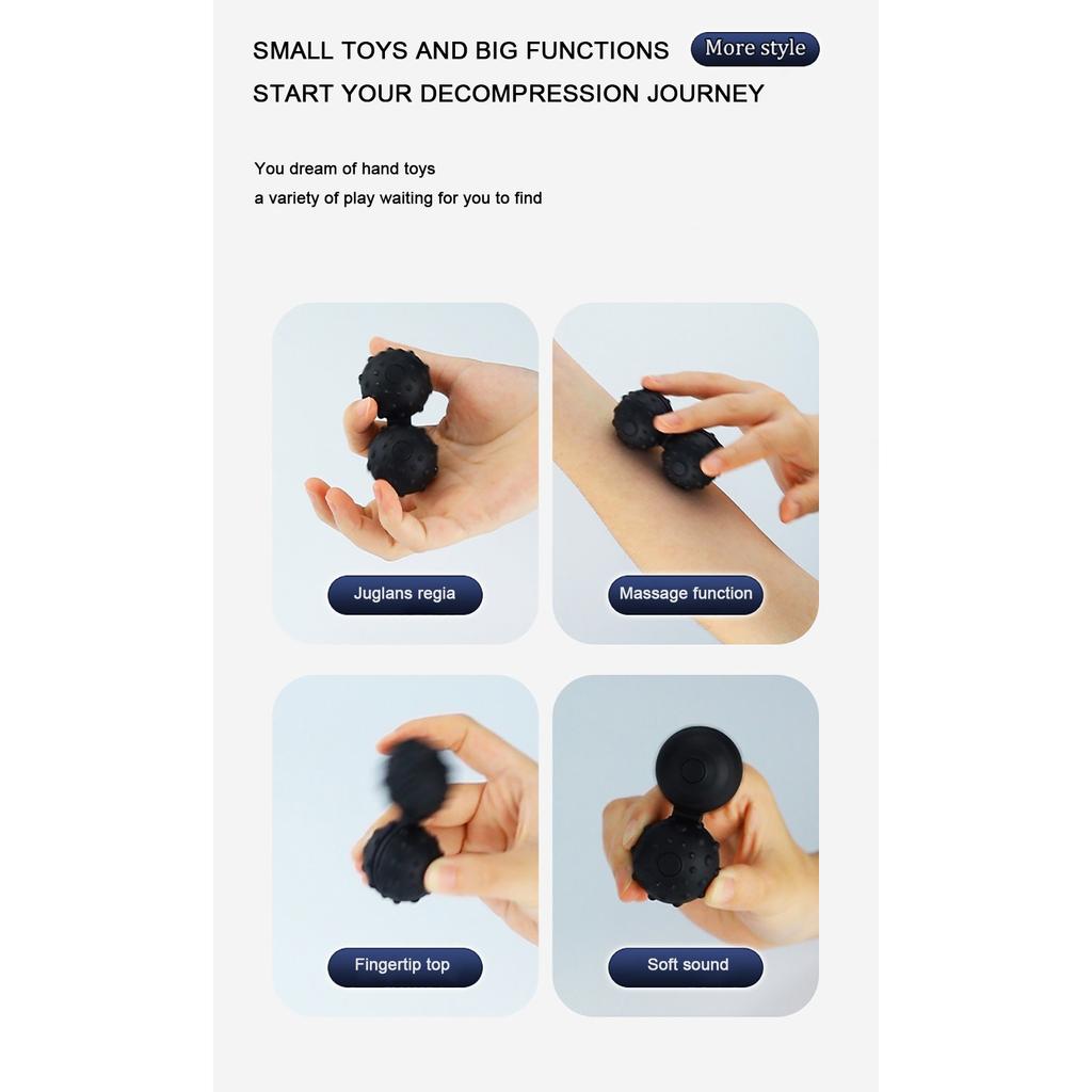 Buy [one] Fidget Ball-Spinner,Acupressure Massage Balls Hand Spinner ...