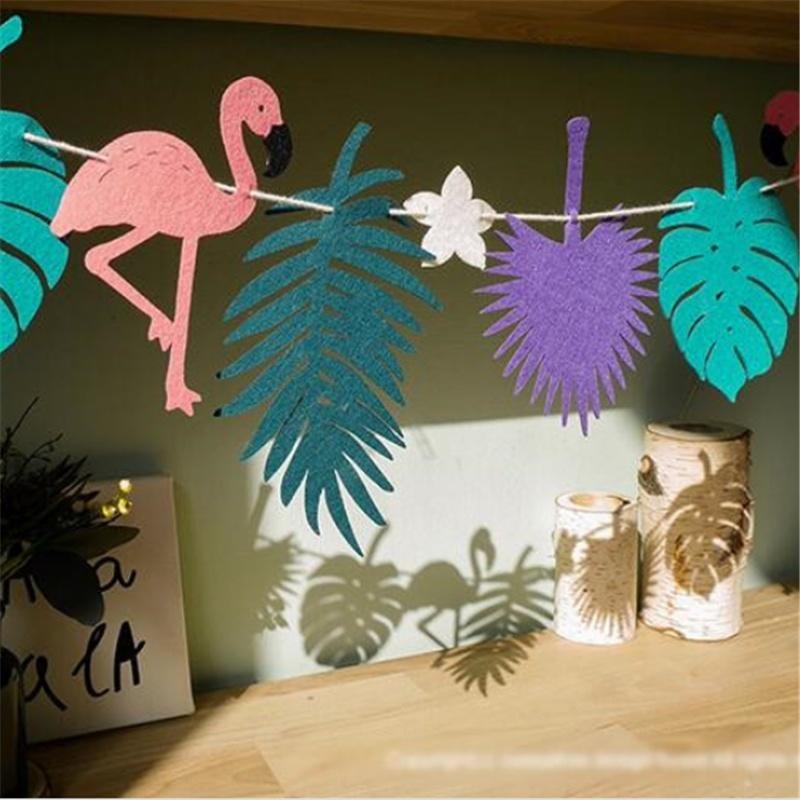 Cheap Hawaiian Tropical Flamingo Pineapple Summer Party Decor Banner ...