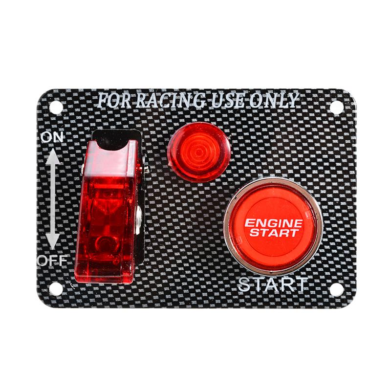 Buy Dagu 12V Racing Car Toggle Ignition Switch Panel LED Push Button ...