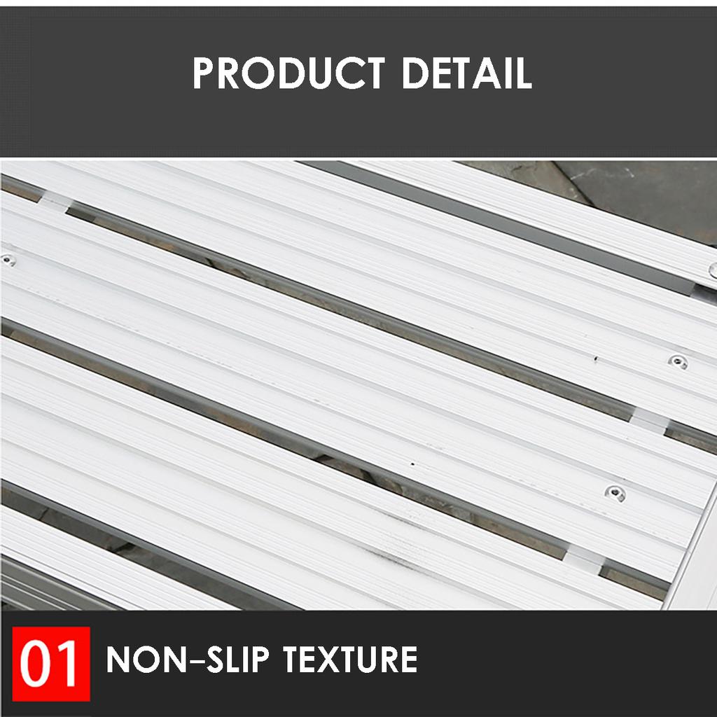 Buy Aluminum Alloy Platform Step Up Stool Nonslip Folding Work Bench ...