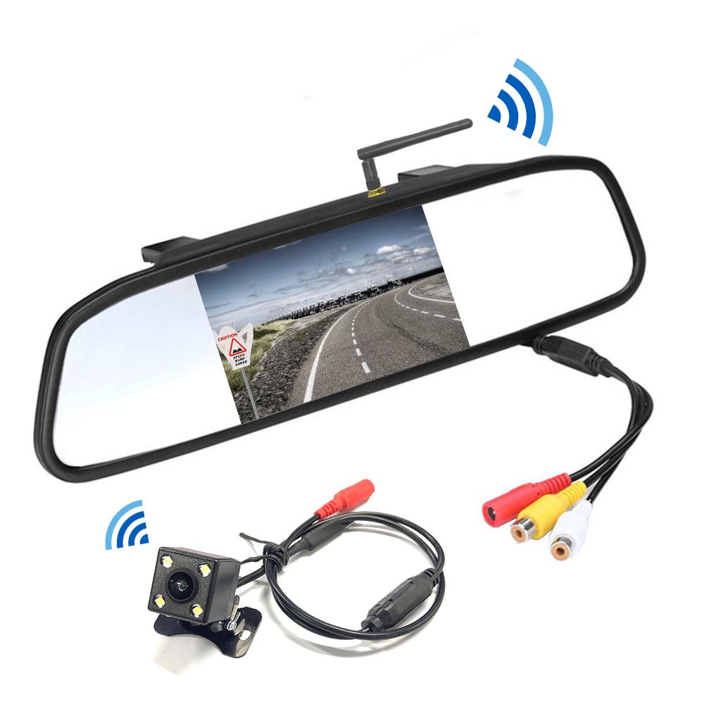 Buy Wireless Car Vehicle Spare Camera and Monitor Parking Assist System ...