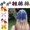 Buy 8-inch Olive Branch Series Swallowtail Bow Sports Style Hair Loop ...