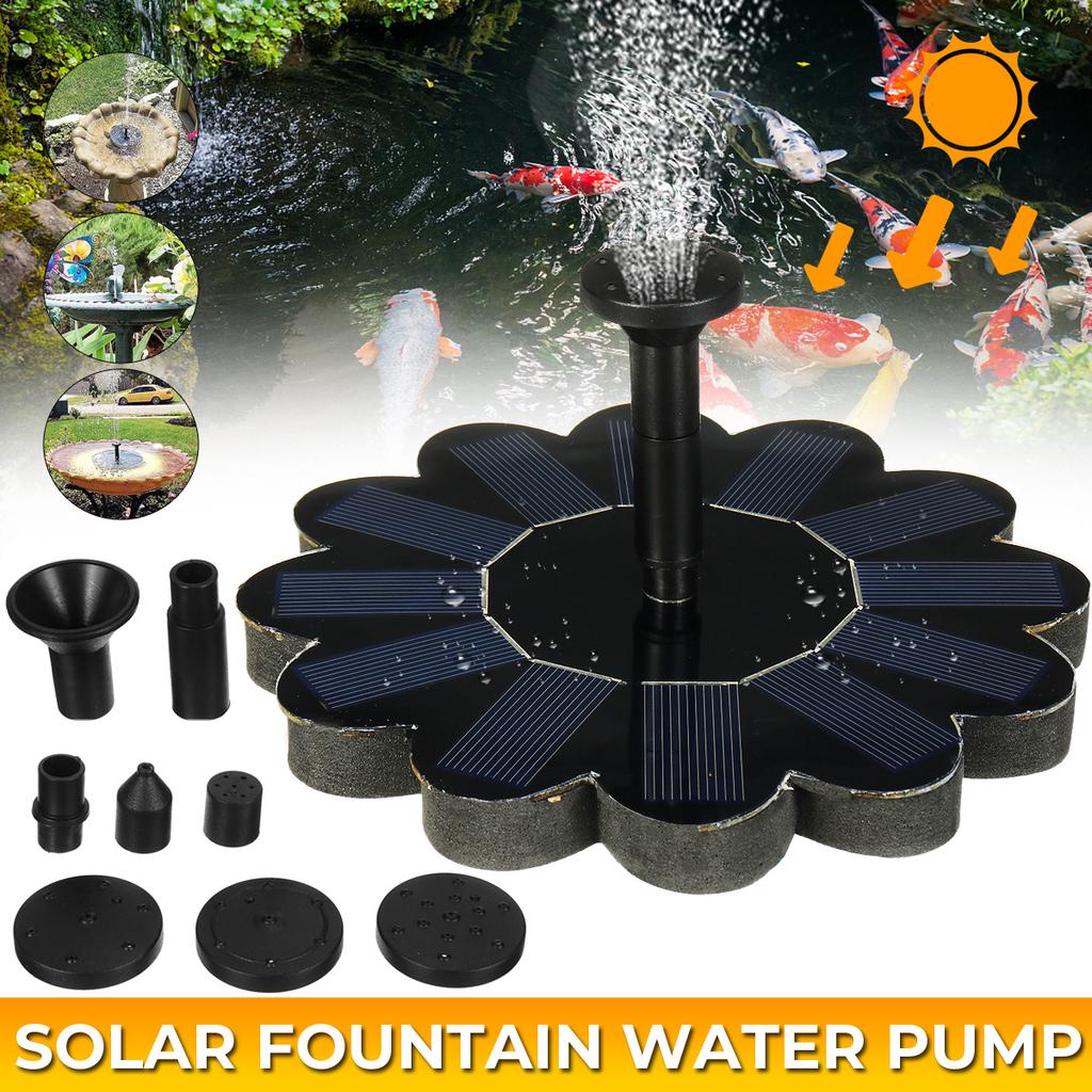 Buy Solar Fountain Pump Energy-saving Plants Watering Kit ,Water ...