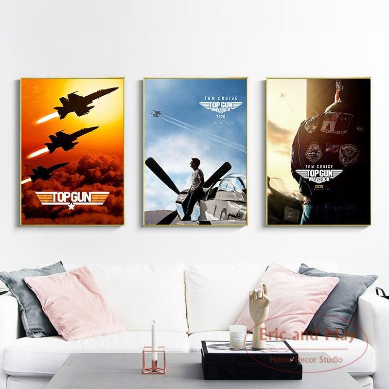 Satın alın Top Gun Classic Movie Film Canvas Painting Posters And ...