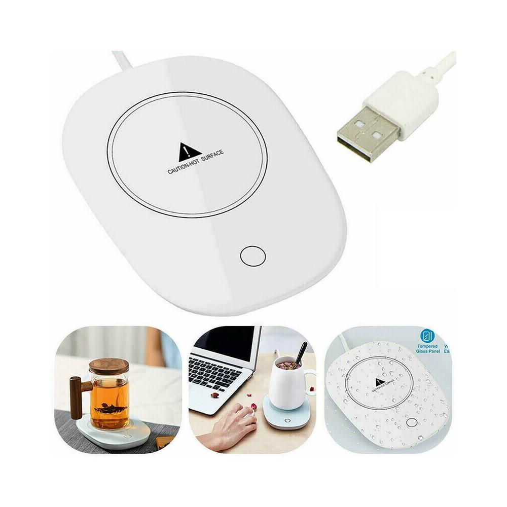 Buy Electric Usb Cup Warmer Drinks Tea Coffee Milk Portable Heat Home ...