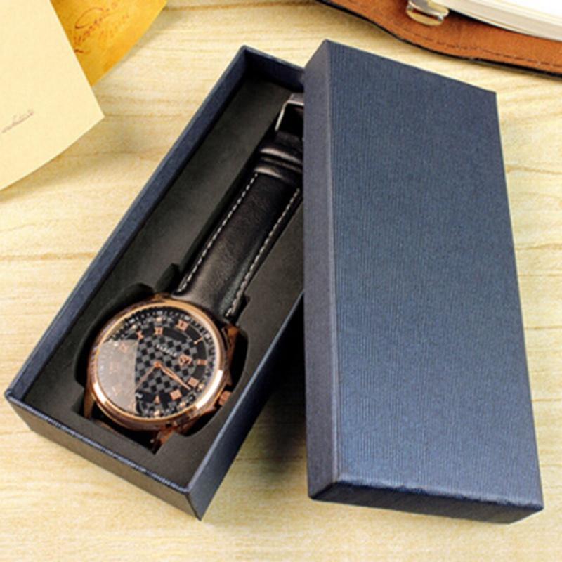 Long Type Modern Design Watch Box Elegant Wrist Watch Present Gift Box ...