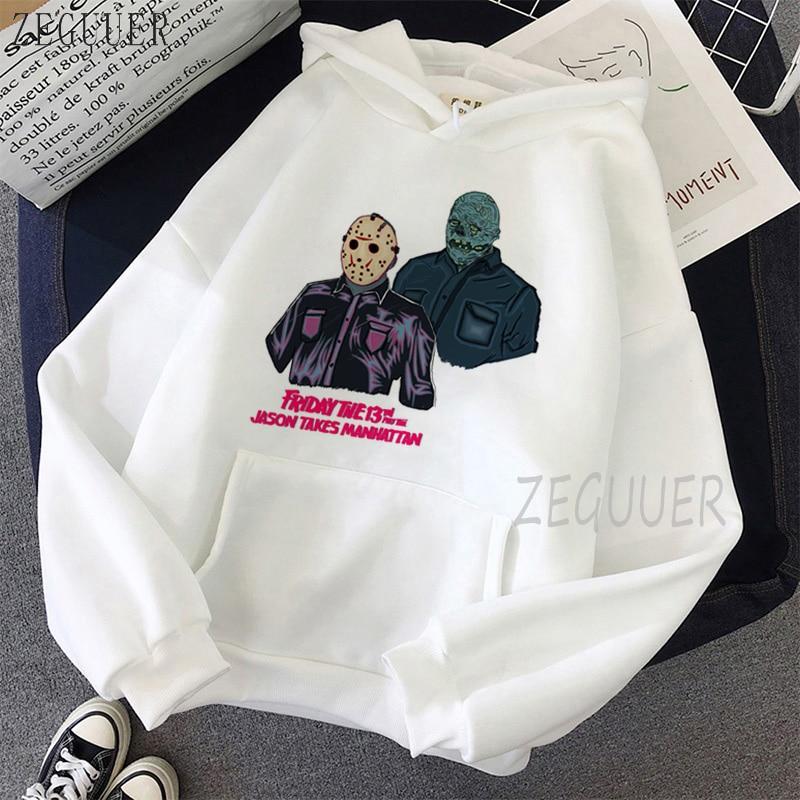 Buy Jason Voorhees Winter and Spring Women's Tops Print Long-Sleeved ...