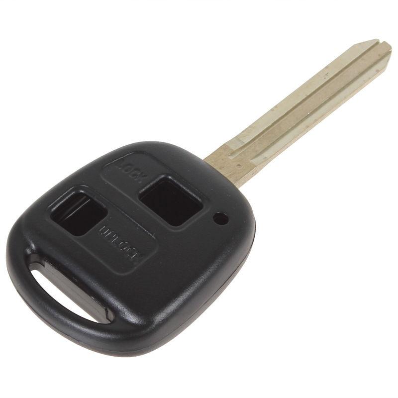 2 Buttons Remote Car Key Shell Case Fob for Toyota Prado Corolla Yaris ...