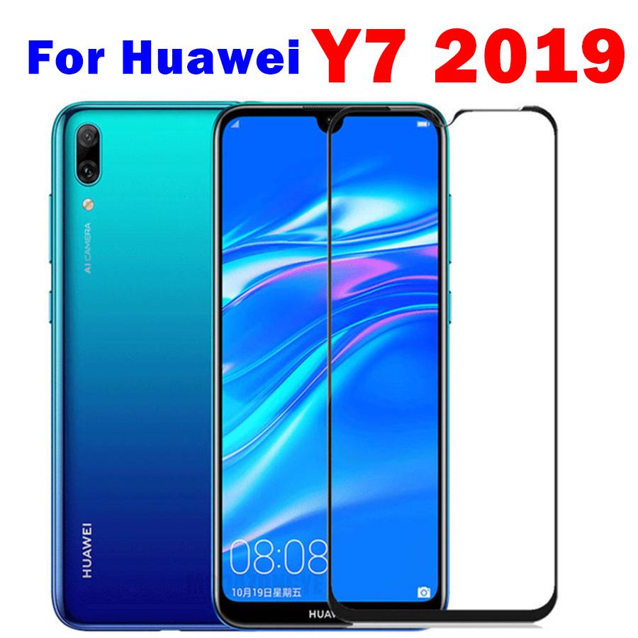 Buy Protective Glass For Huawei Y7 2019 Safety Tempered Glass For ...