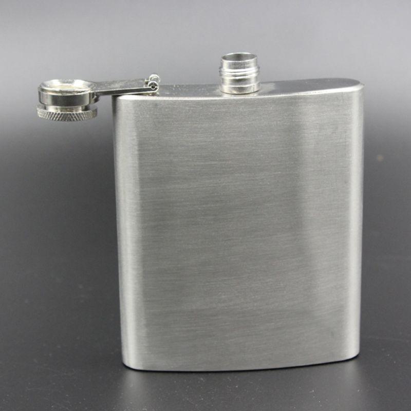 Cheap 4-10oz 18oz Wine Bottle Hip Flask Funnel Pocket Screw Cap Alcohol ...