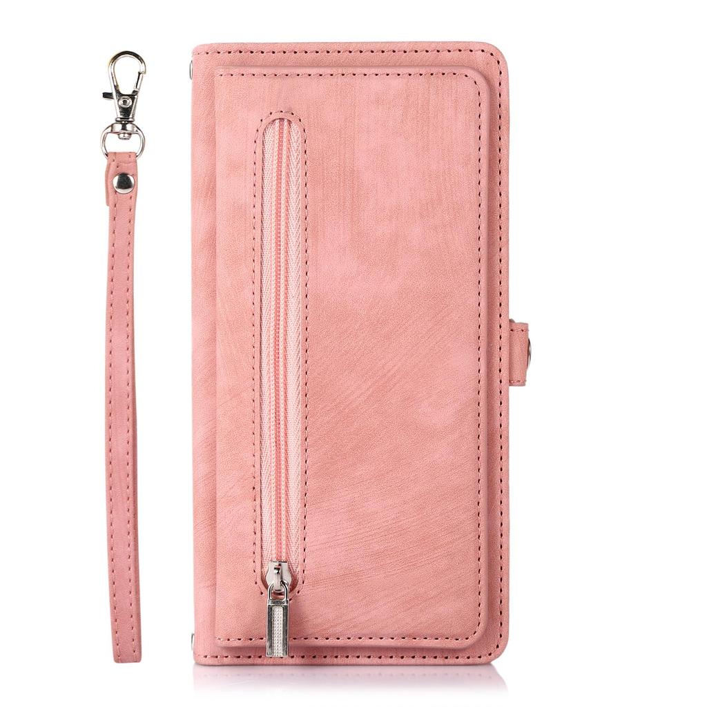 Buy Zipper Wallet Case For iPhone 13/12/11 Pro Max Samsung S20/S22 ...