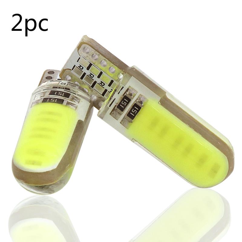 Buy 2PCS T10 W5W LED Car Interior Light Cob Marker Lamp 12V SMD Bulb ...