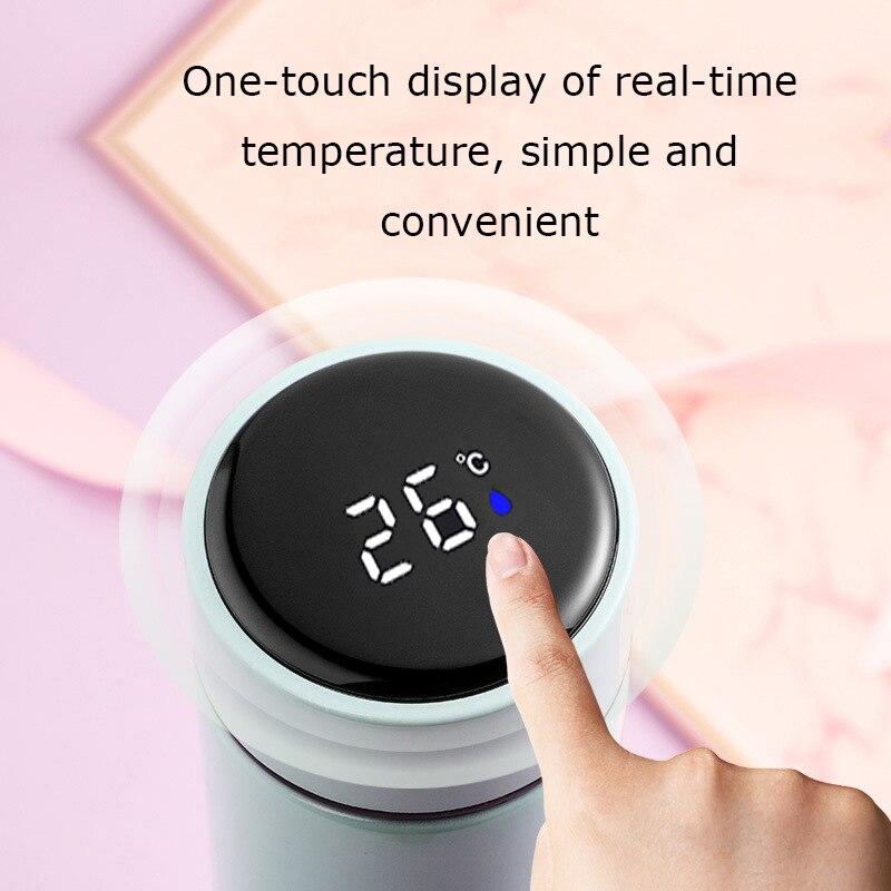 Buy Vacuum Flask Insulation Cup Temperature Display Thermal Mug ...