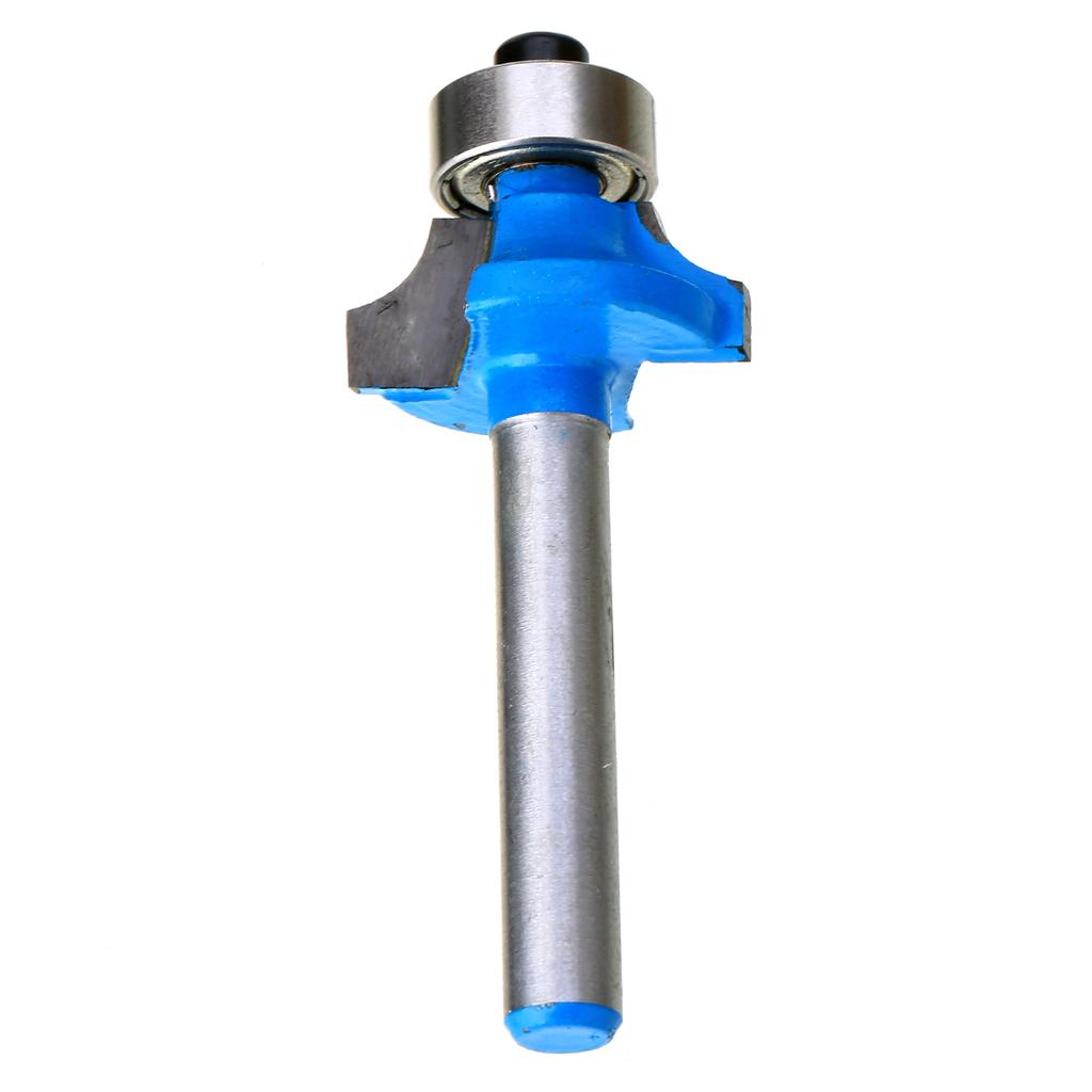 Buy Dugu 1pc 1/4" Shank 3/8" Radius Round Over Router Bit Woodworking ...