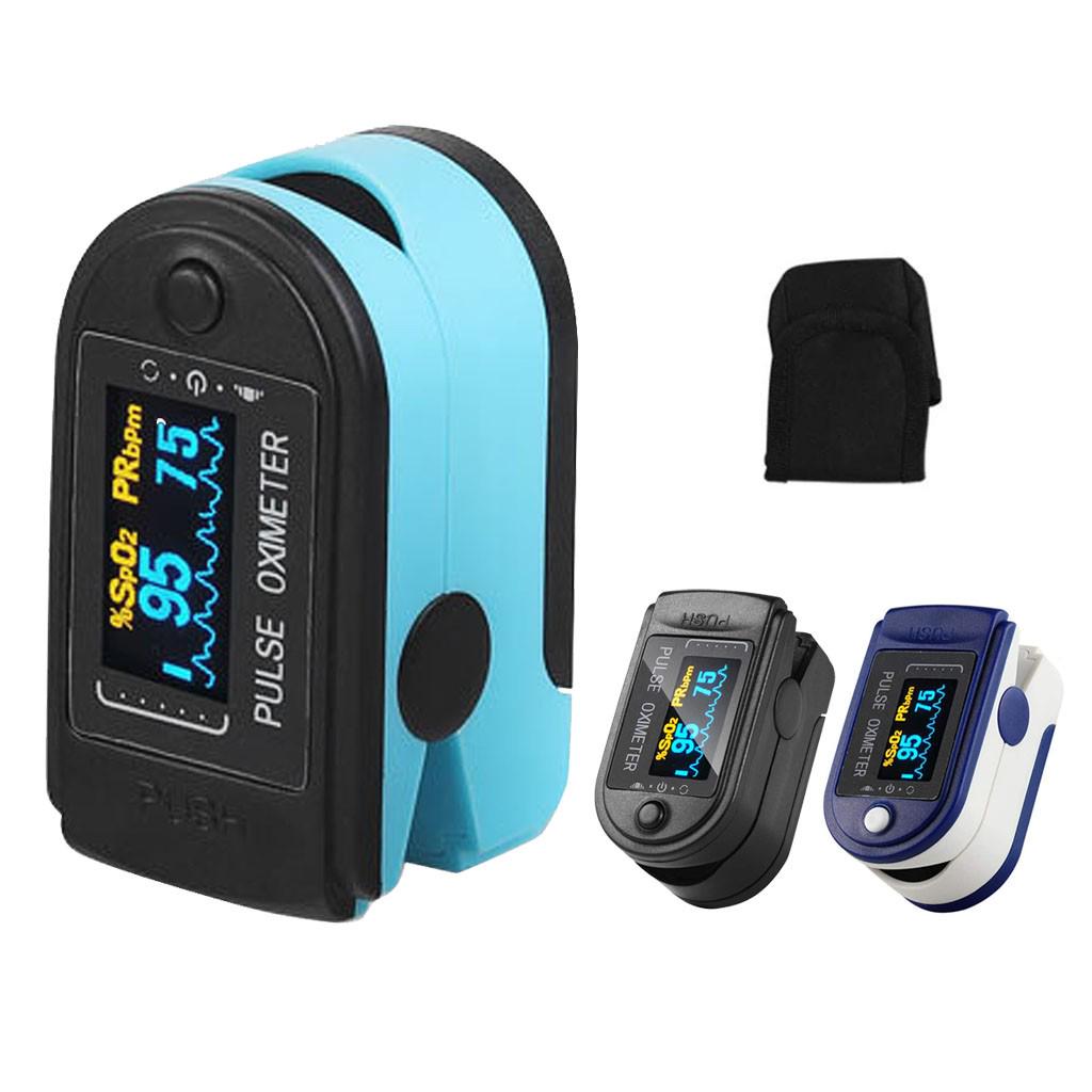 Buy Fingertip Blood Oxygen Saturation Monitor with LED Screen Digital ...