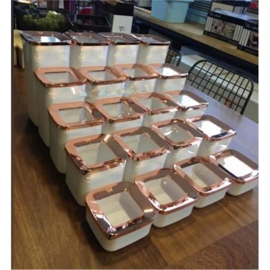 Buy Vip Ahmet 20 Li Full Set Acrylic Storage Container Supply Container ...