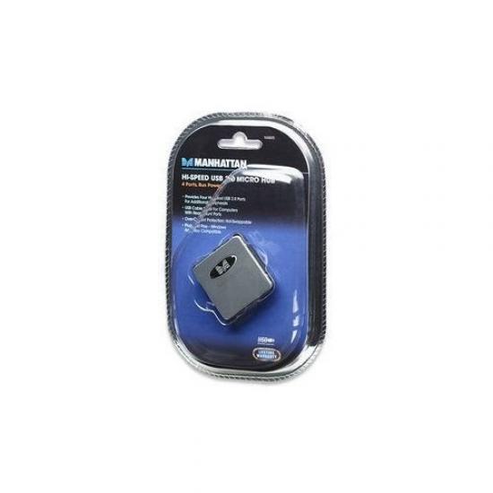 Manhattan micro hub hi-speed usb 2.0 4 ports bleu 160605 uygun fiyatlı ...