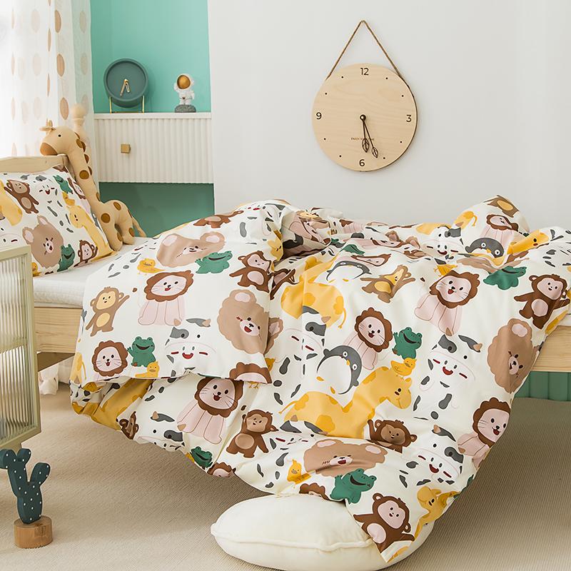 Buy 100% Cotton Cartoon Patterns Kids and Children Bedding Cot Sheet ...