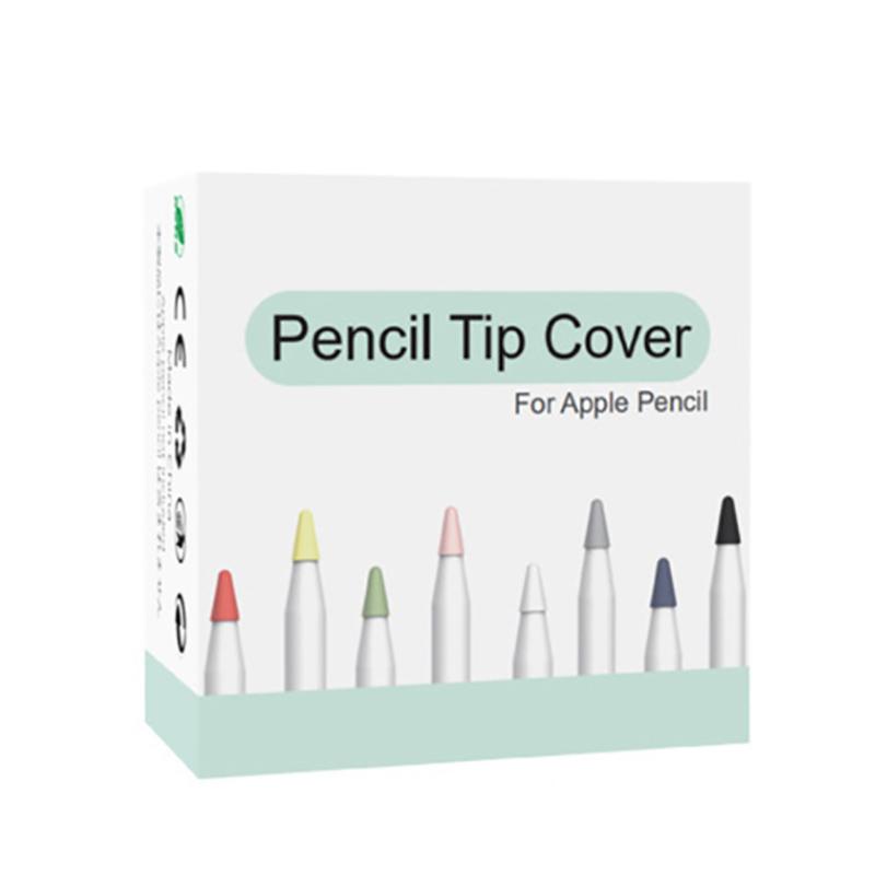 8Pcs Silicone Replacement Tip Case For Apple Pencil 1 2 Nib Protective ...