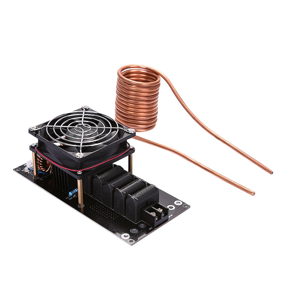 1000W ZVS Low Voltage Induction Heating Board Module Tesla Coil 12V-40V ...