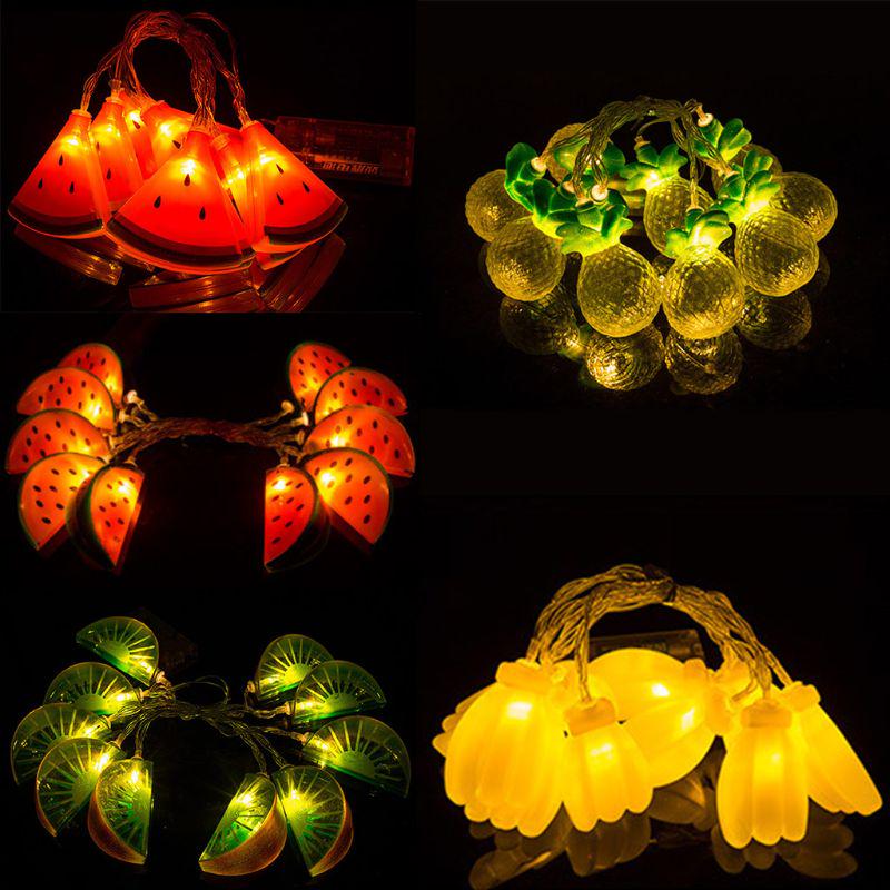 10 LED Fruit Shape Decorative String Light 1.5m Holiday Party ...