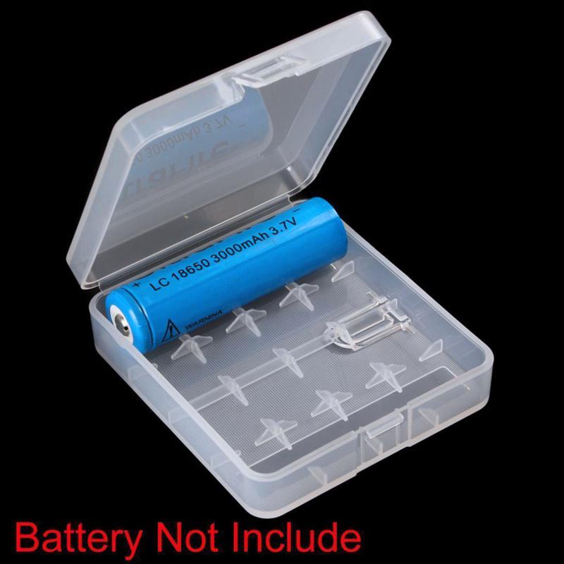 Buy Portable Hard Plastic Battery Storage Case Holder Box for 4x18650 ...