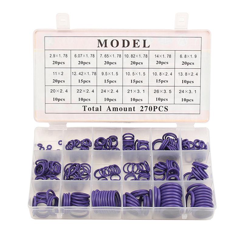Cheap 270pcs Gasket Suits O Shape Sealing Ring R22 R134a Waterproof ...