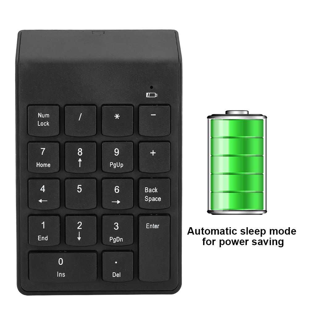 Buy Mini USB Keyboard Digital Keyboard Wireless Digital Keyboard Black ...