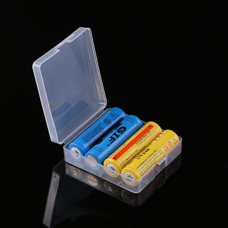 Durable 5pc 4X18650 Battery Holder Case 18650 Battery Storage Box ...