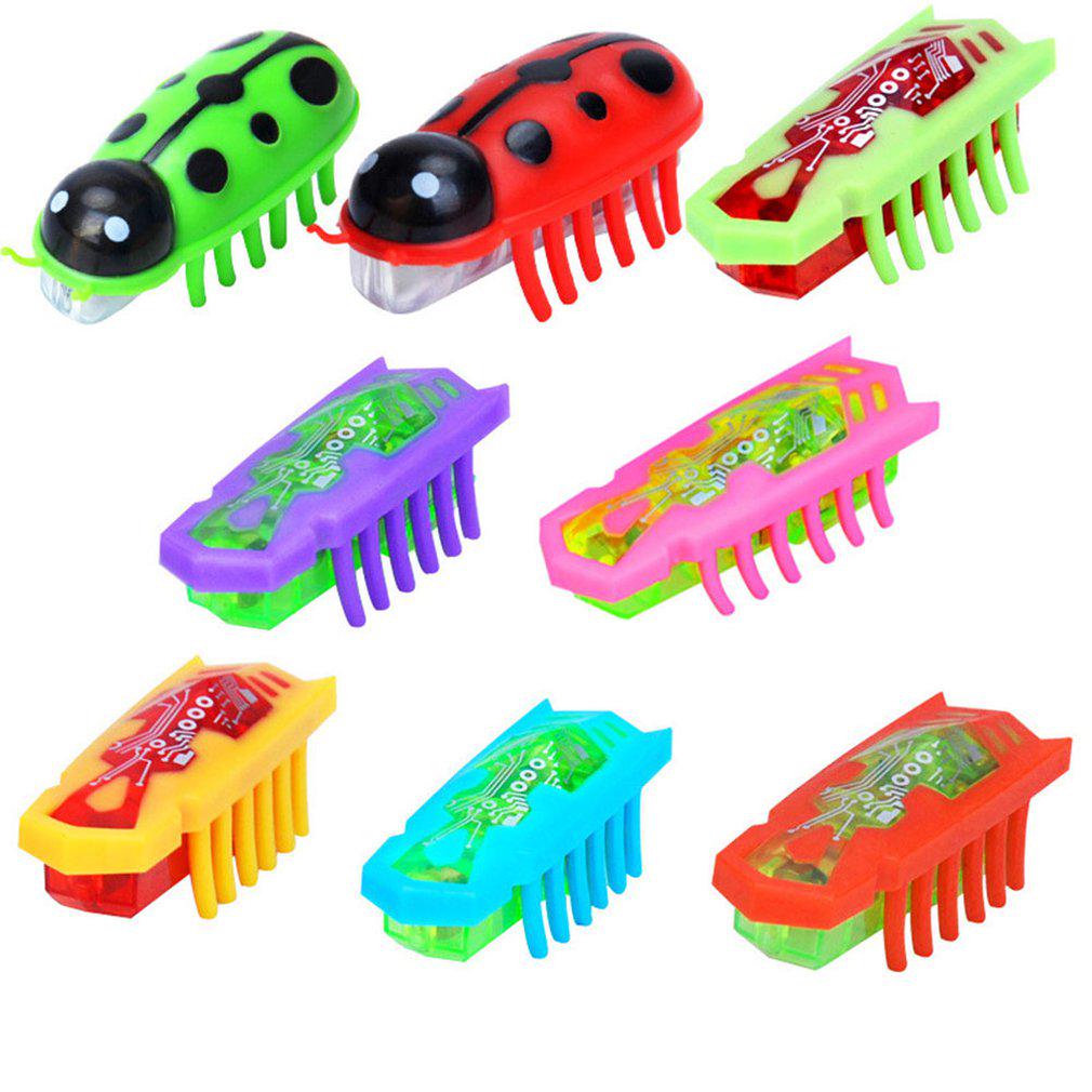 Buy Beauty Nano Bug Toy Robot W/ LED Light Electronic Cat Dog Pets Toy ...