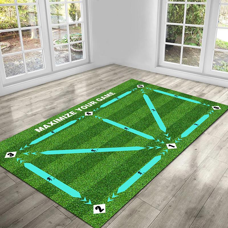 Cheap Football Training Mat Rug Dribbling Silent Football Training Mats ...