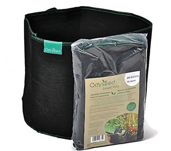 Buy Odyseed - Smartpot 74.9 Liters - Geotextile Pots for Growing ...